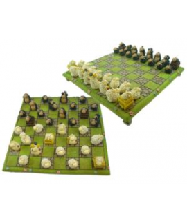 Schapen schaakspel - Raindroptime